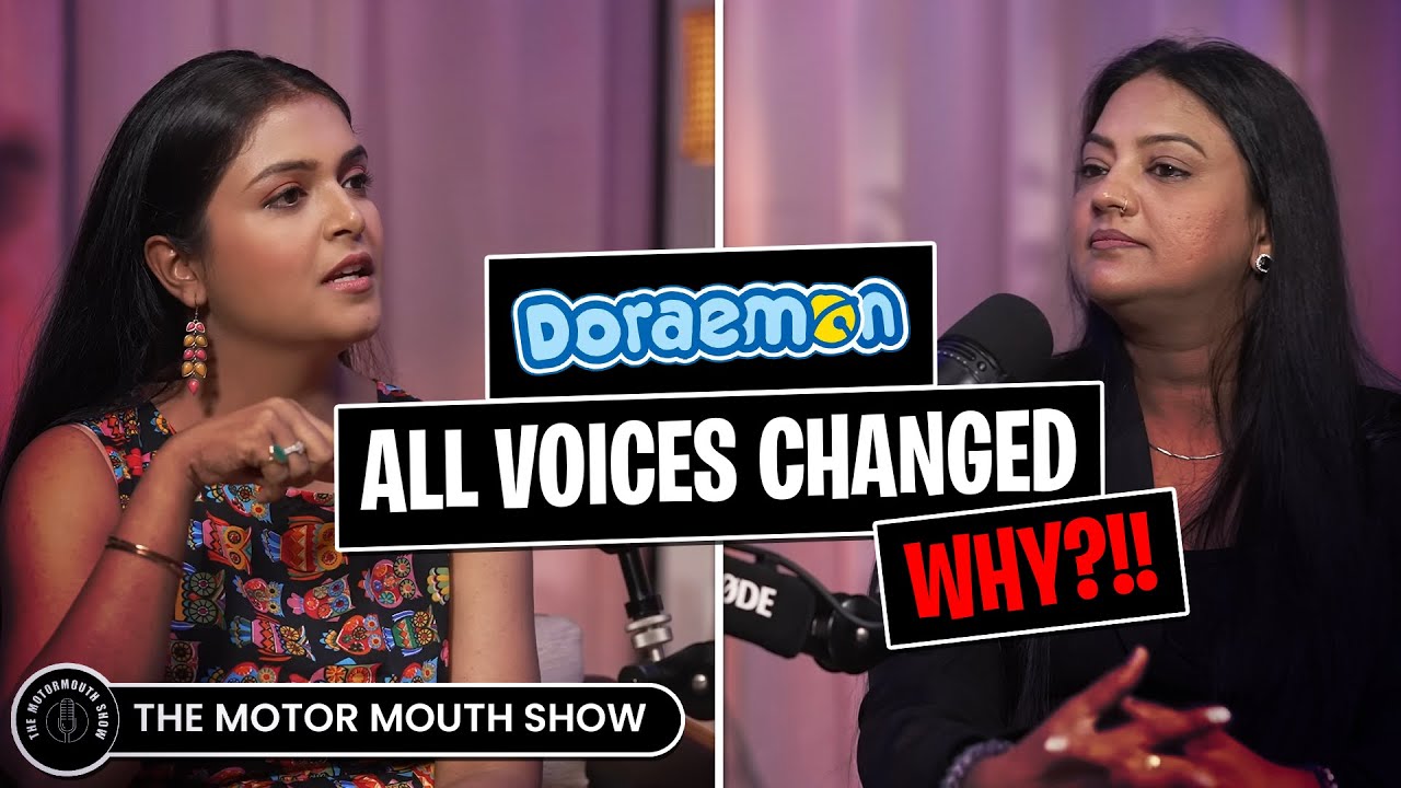 The New Voices of Doraemon: Dubbing Cast Change ft. Parul Bhatnagar 🎙️ ...