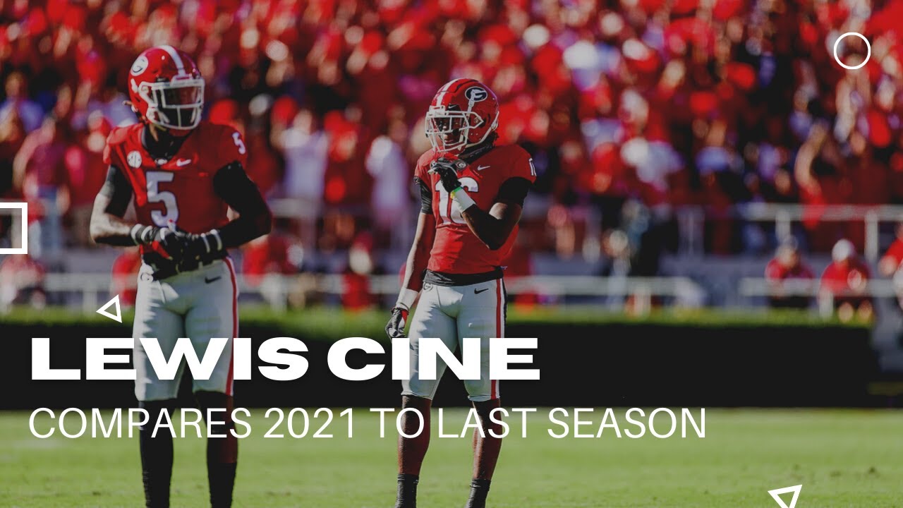 Lewis Cine on what changed this year from last year for the #UGA ...
