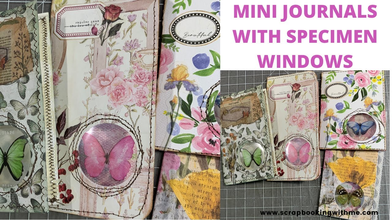 SPECIMEN WINDOW MINI JOURNALS | SCRAPS BUSTING | LIFE UNDATE AND THANK ...