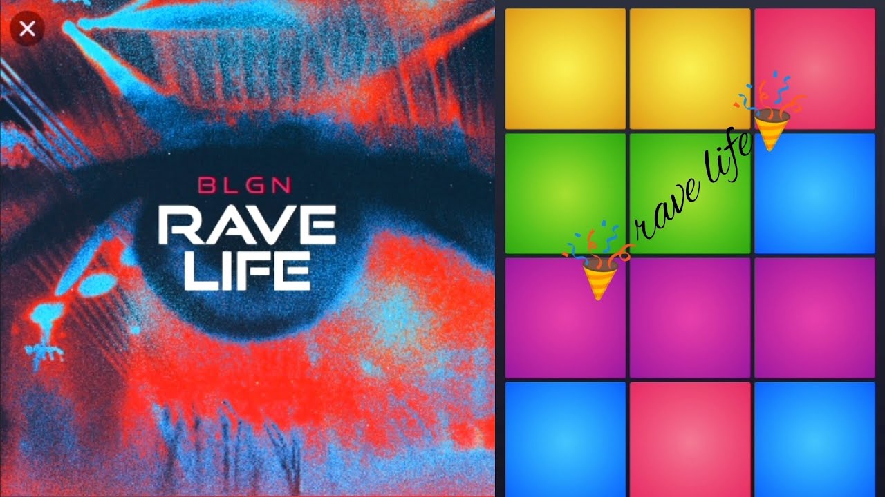 Rave Life🎉🎧 || Drum Pad Machine || BLGN #dpm - YouTube