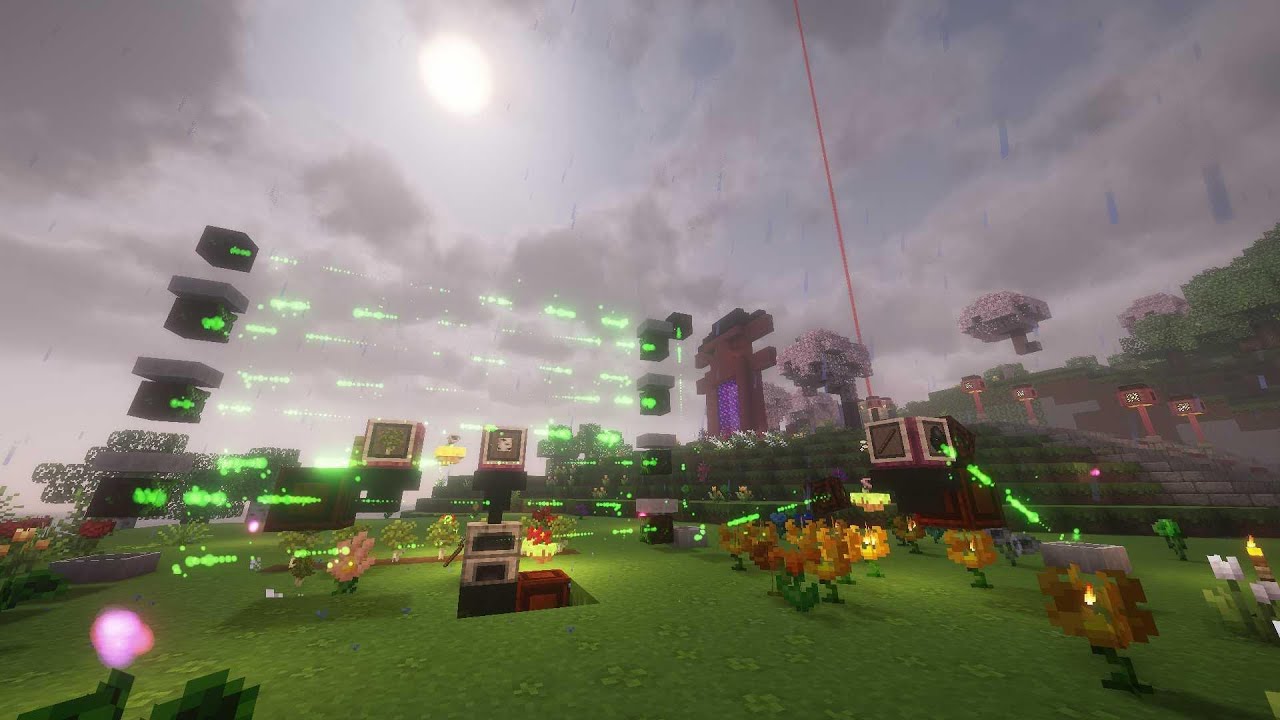 Blooming with Botania - Minecraft w/ Duck, Mikky, Uni - YouTube