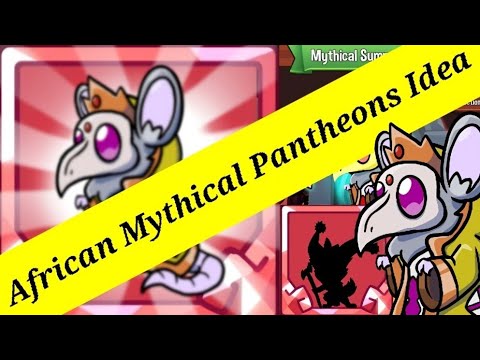 New African Mythicals Pantheon and Concept Art | Sagbata, Eshu, Mawu ...