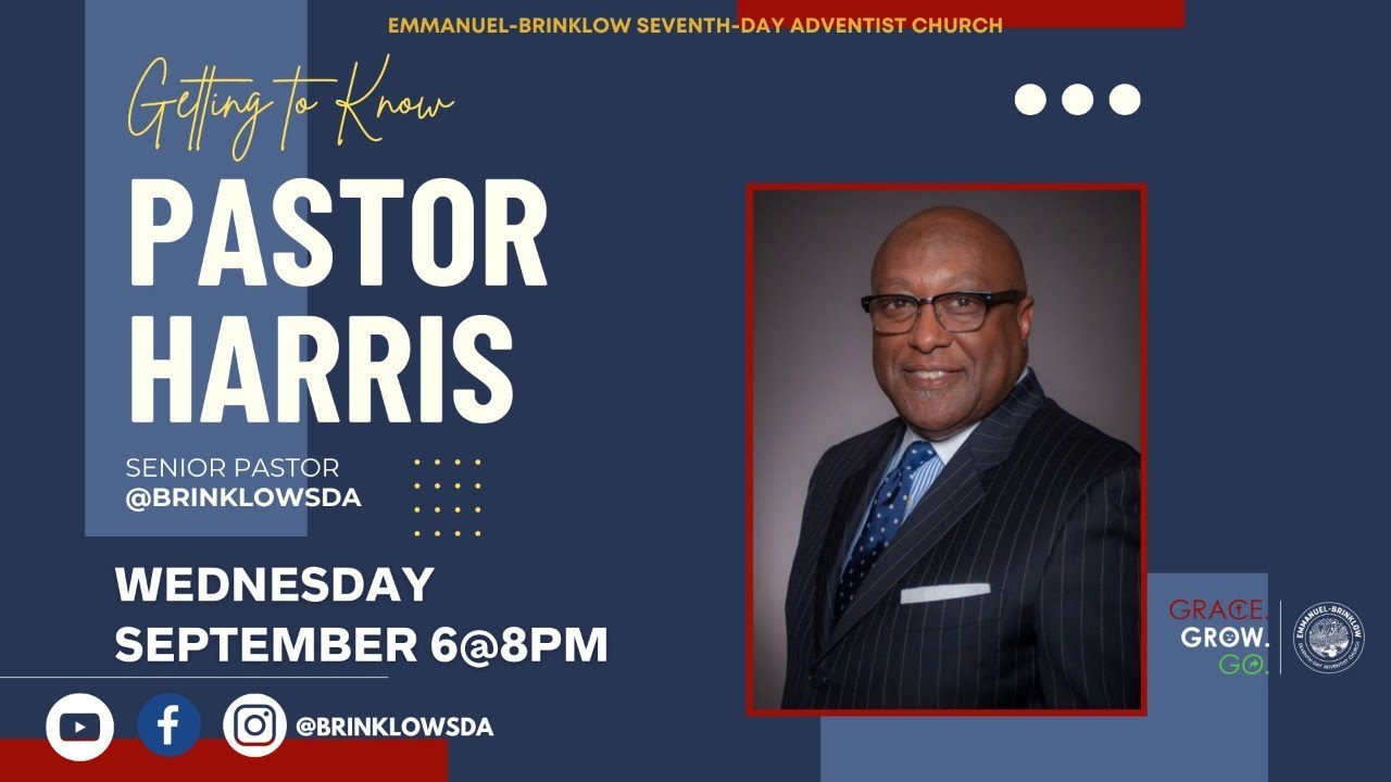 Wednesday Conversation : Getting to Know Pastor Marcus Harris - YouTube