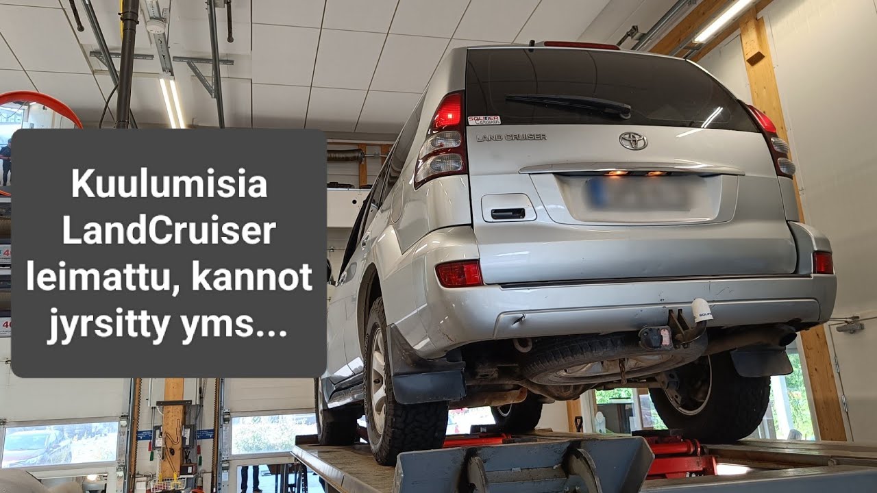 Kuulumisia - Landcruiser, kannot jyrsitty, hankinta yms.. - YouTube