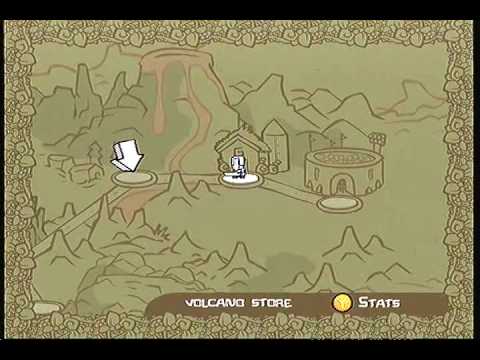 (46) Castle Crashers Volcano Store (Orange) - YouTube