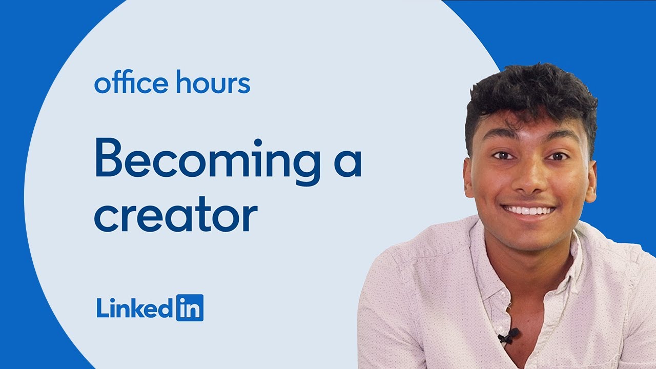 Becoming a creator | Office Hours with Tejas Hullur - YouTube