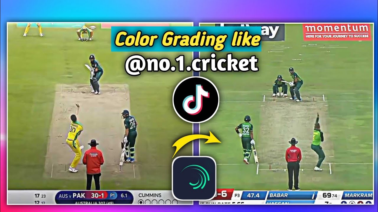 Color Grading Tutorial like @no.1.cricket | Hdr CC color Grading | Cricket Video Editing - YouTube