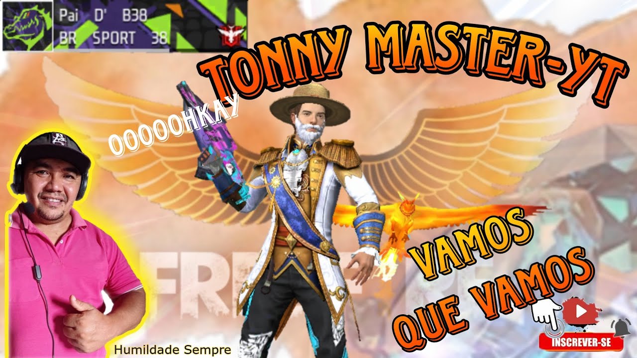 TONNY MASTER JOGANDO FREE FIRE, VAMOS QUE VAMOS. - YouTube
