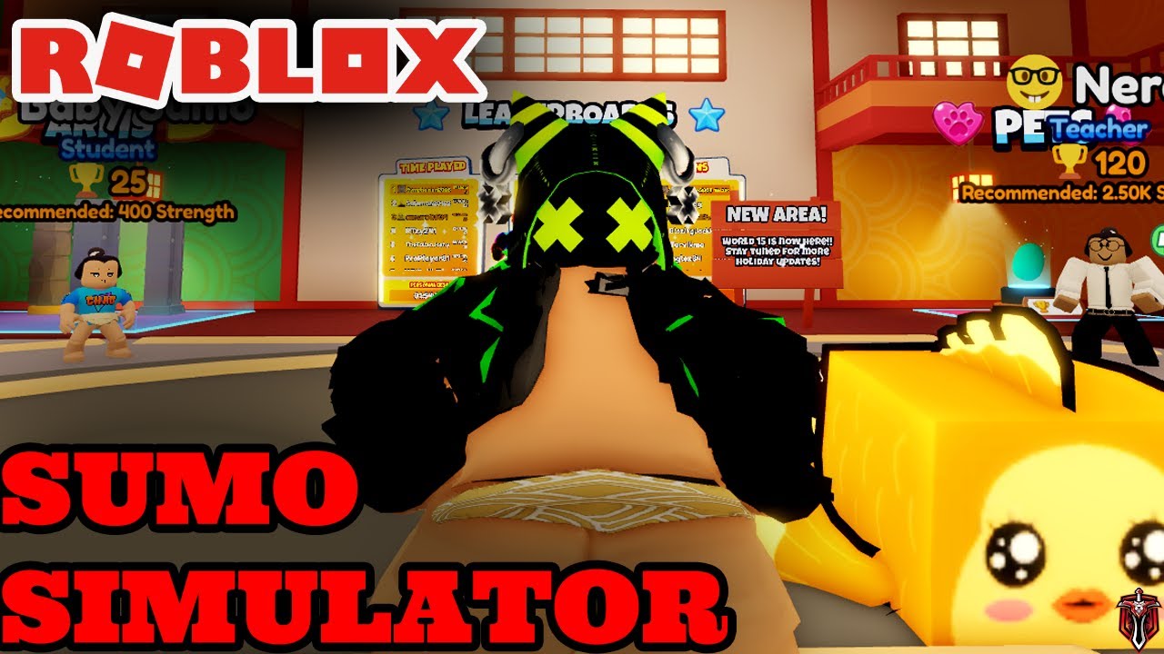 ROBLOX: Sumo Simulator Wrestling Baby Jeff (NEWCODE) - YouTube