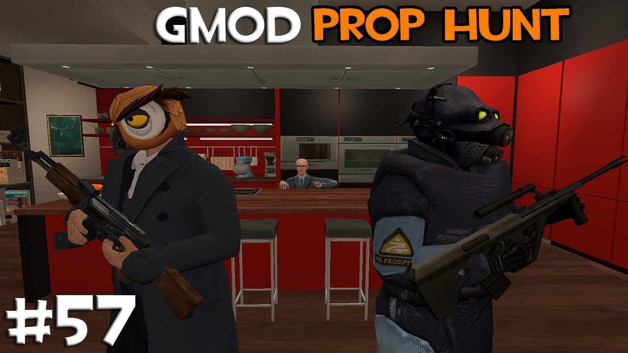 GTA 5 в Garry's Mod'е 🎮 GMod: Prop Hunt №57 - YouTube