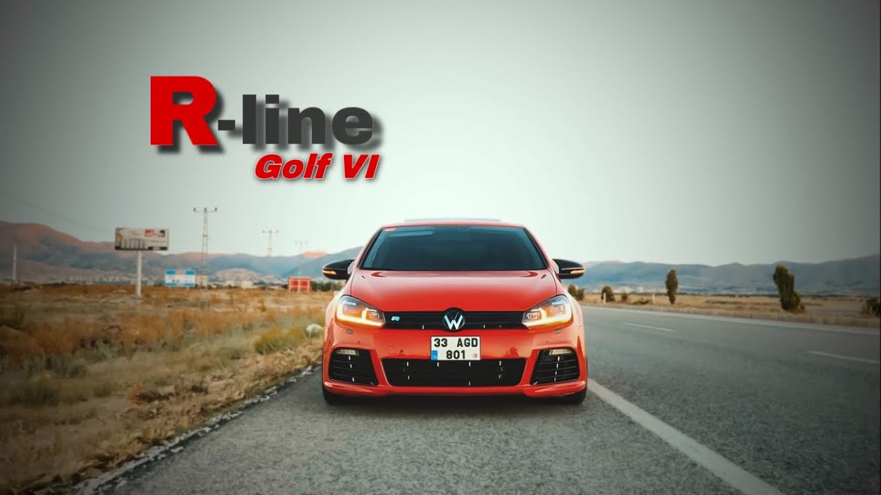R-line Golf VI - YouTube