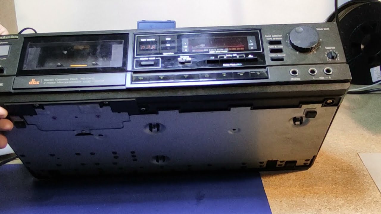 #Technics RS-B405 - cz1 oględziny [017] - YouTube