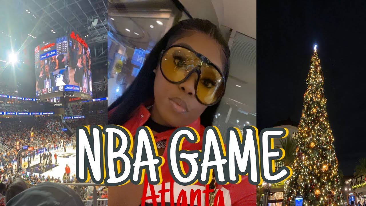 Vlog: NBA GAME Atlanta Hawks VS Memphis CHRISTMAS WEEK+ Christmas ...