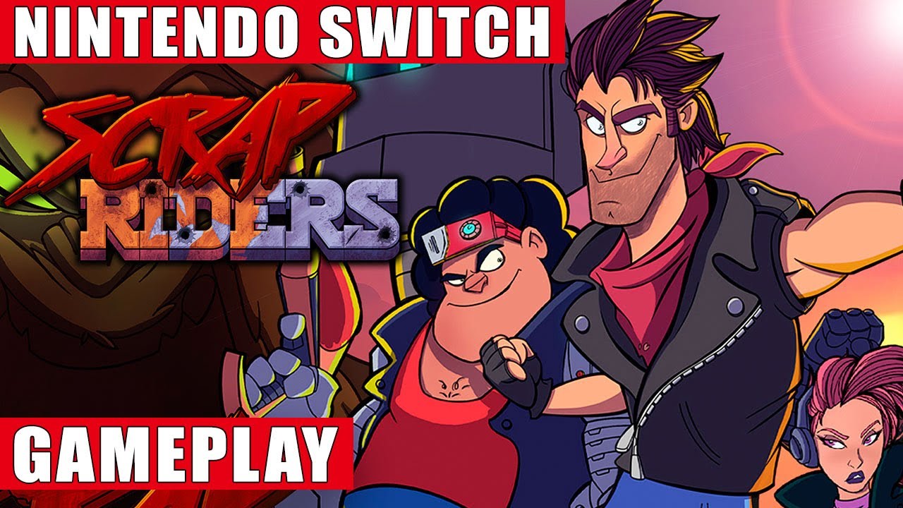 Scrap Riders Nintendo Switch Gameplay - YouTube
