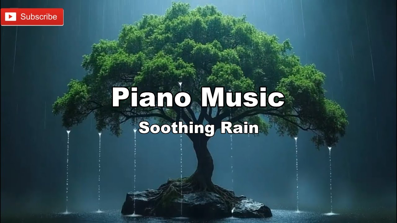 Cloud-Like Piano Music with Soothing Rain - Piano Music with Rain Sound ...