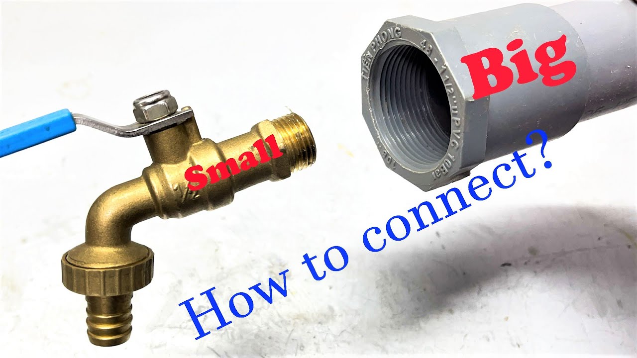 Simple Tips! Tips For Connecting And Repairing Water Valves On Pvc Pipe ...