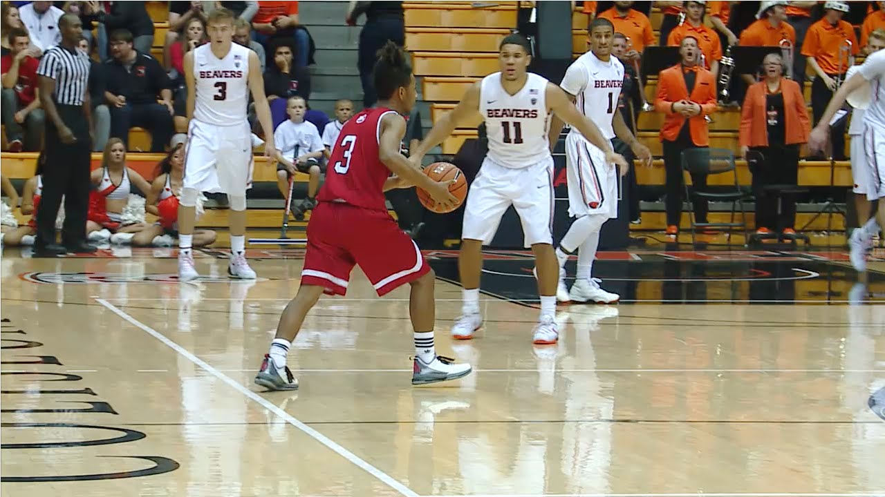 Men's Basketball Highlights: at OSU 11/5/2015 - YouTube