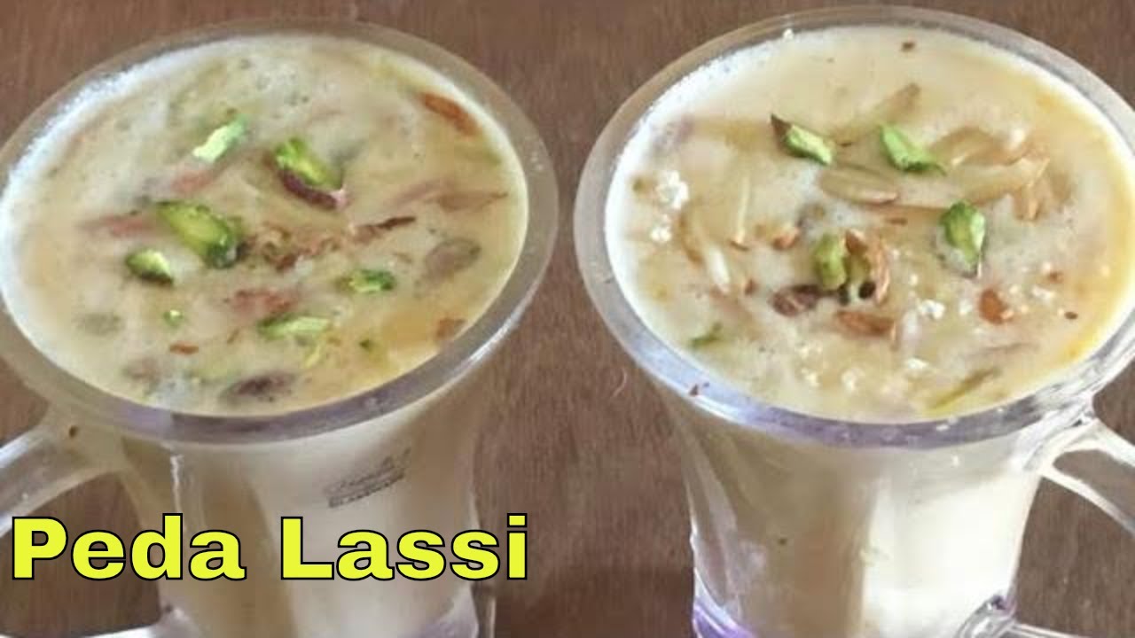 Peda Lassi/पेड़ा लस्सी/Amritsari Lassi/Summer Recipes/Pedewali Lassi ...