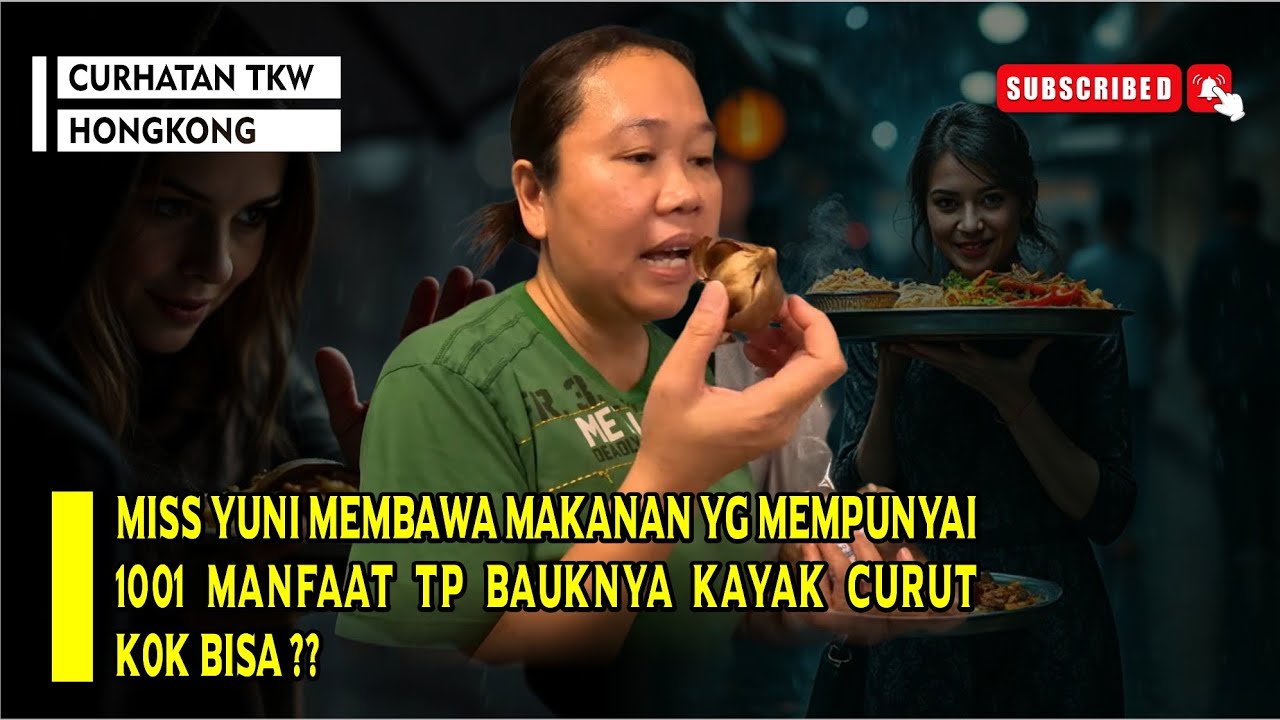 MISS YUNI MEMBAWA MAKANAN YG MEMPUNYAI 1001 MANFAAT TP BAUKNYA KAYAK ...