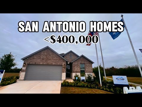 Brand New Home Under $400K in San Antonio, Texas - YouTube