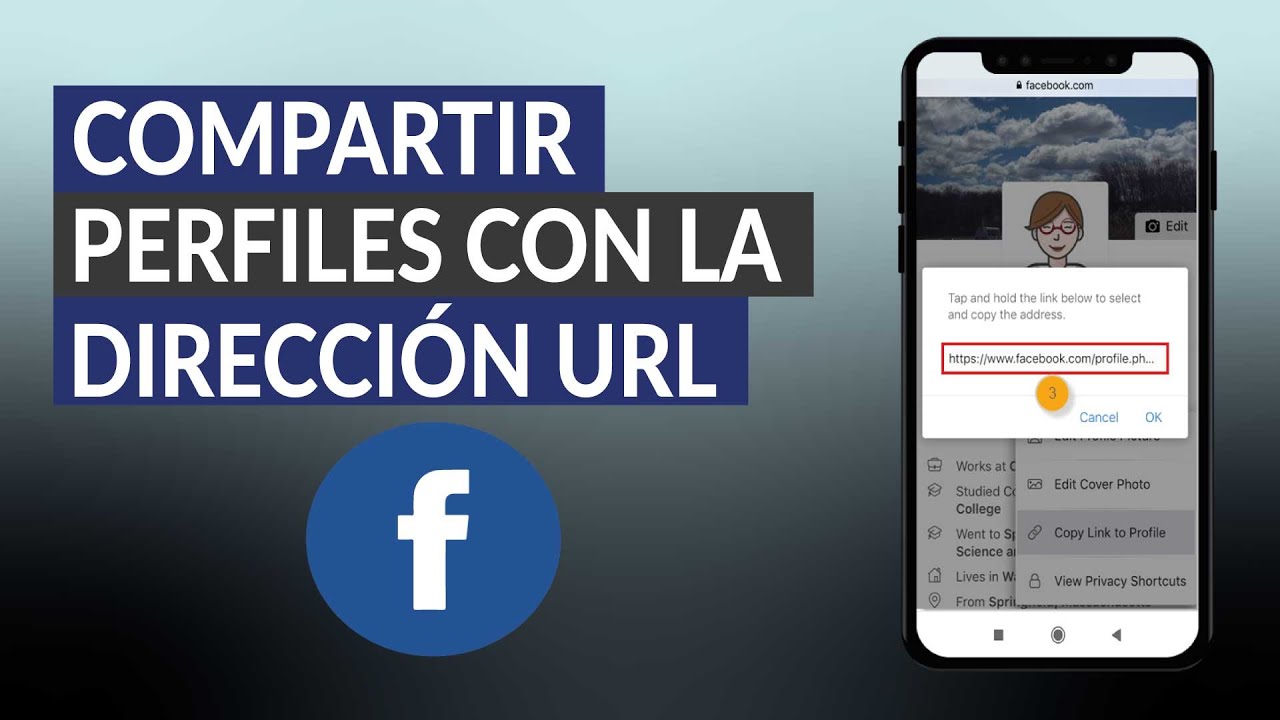¿Cómo Compartir Perfiles de Facebook con la Dirección URL? - Envía el ...