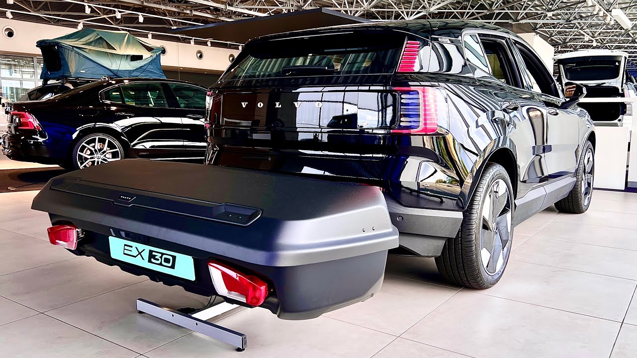 Volvo EX30 Towbar cargo box 2024 - YouTube
