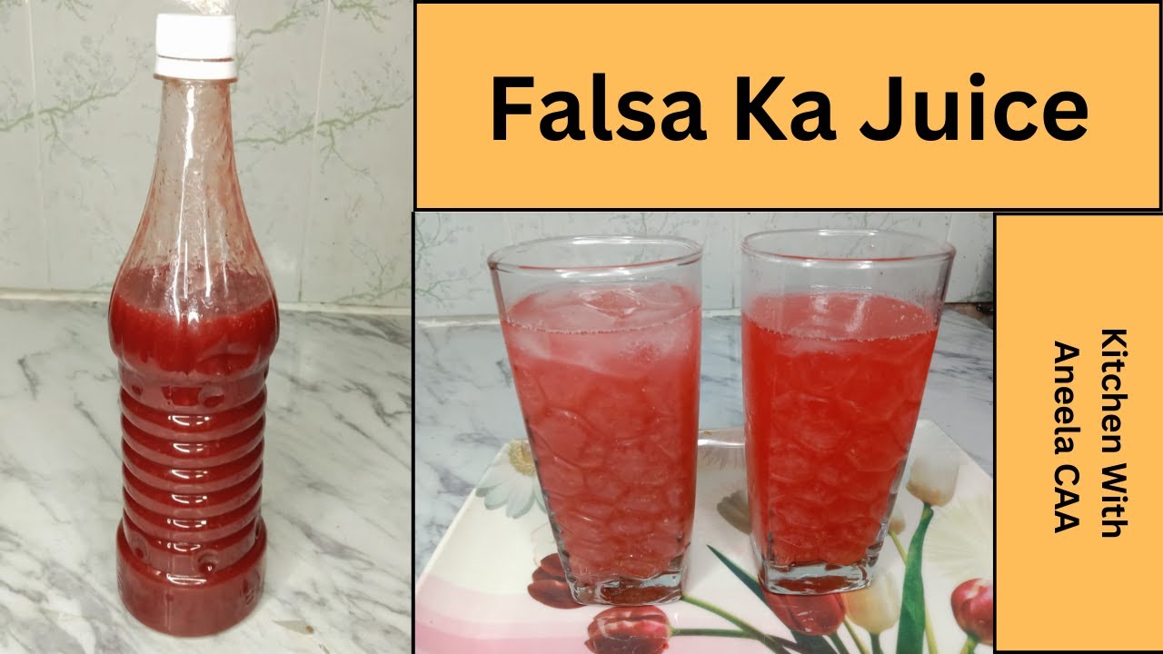 Falsa Sharbat Recipe | Falsa Juice Recipe | Summer Special Falsa Drink ...