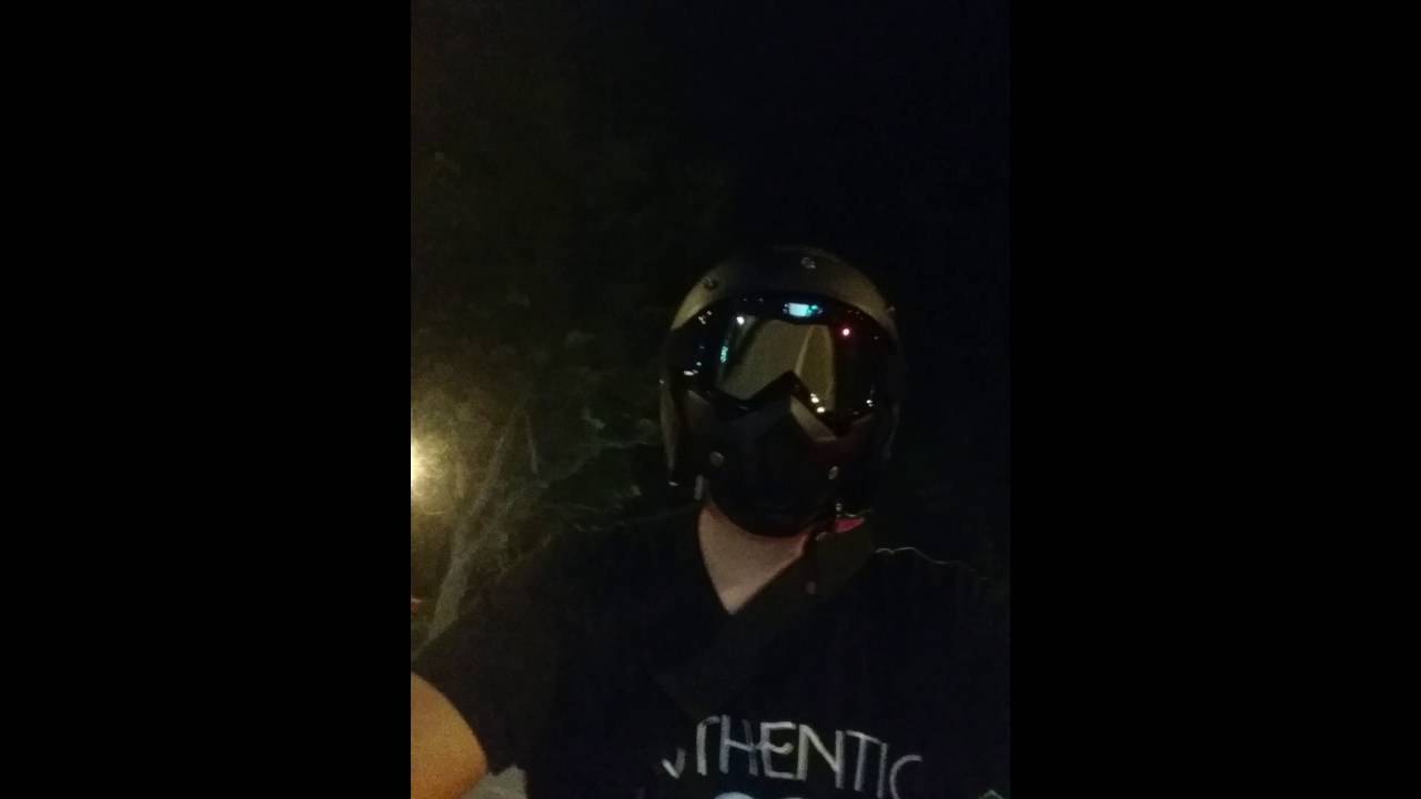 Beon mask singapore night riding! - YouTube