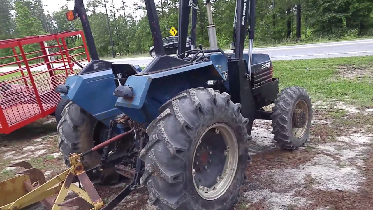 1997 Long 2360DTC 4x4 Front Loader - YouTube