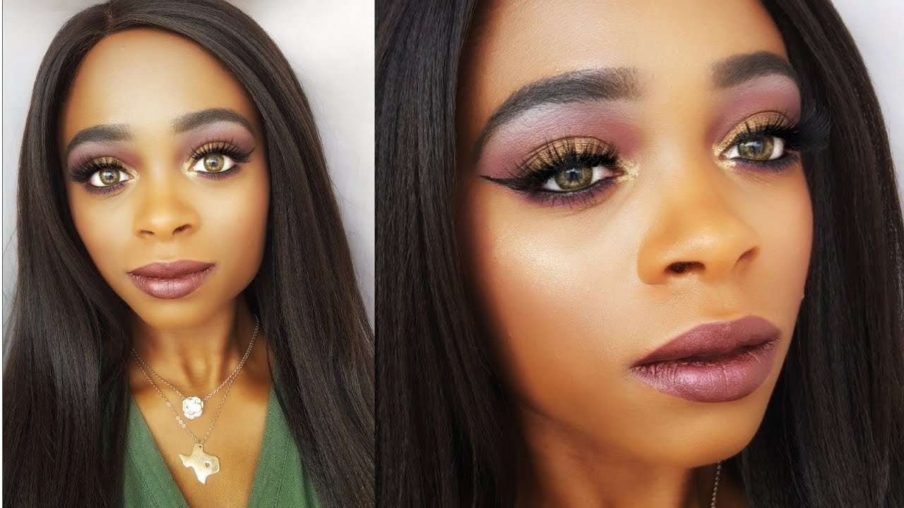 Olive and Wine Makeup Tutorial - YouTube