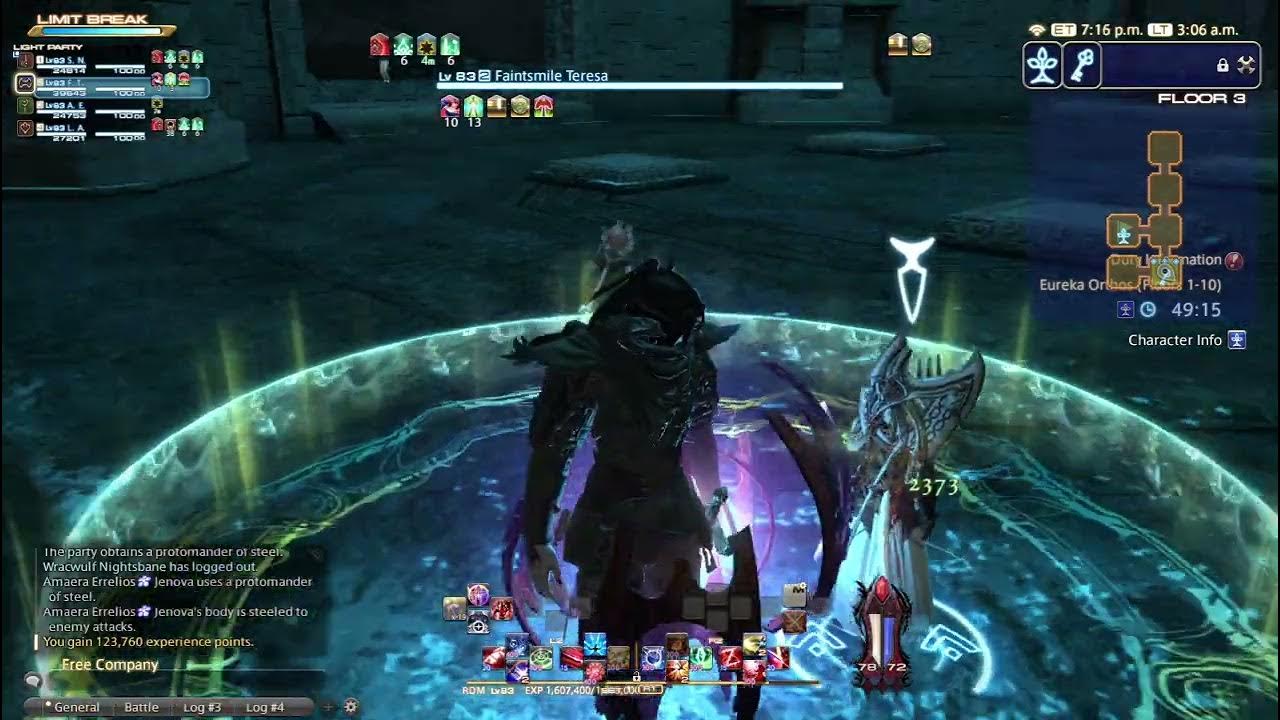 Final Fantasy XIV | Eureka Orthos - Floor 01-10 - YouTube