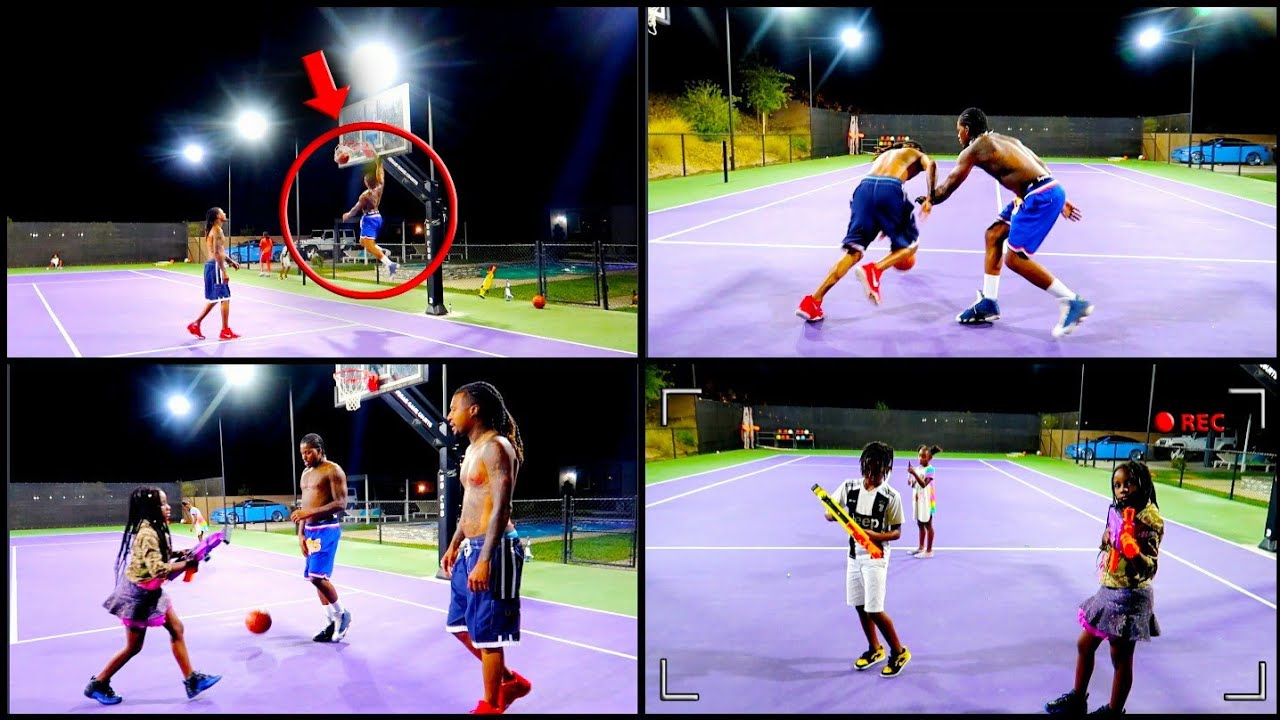CJ SO COOL VS CJ_ON_32S IN A INTENSE 1V1 BASKETBALL GAME 😱 - YouTube