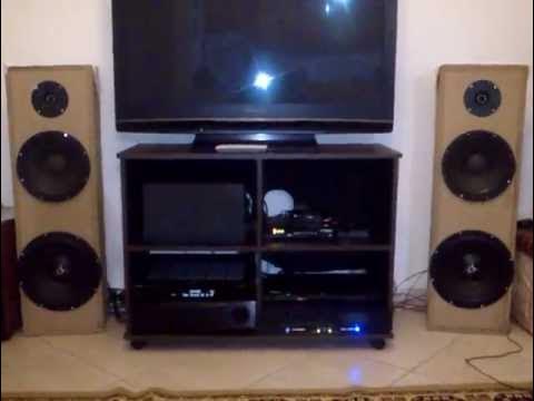 Yamaha RX-A2020 - Crown XLS 402 - Ciare CT267 - 18teen 10mb600 - Peerless XLS 12" - YouTube