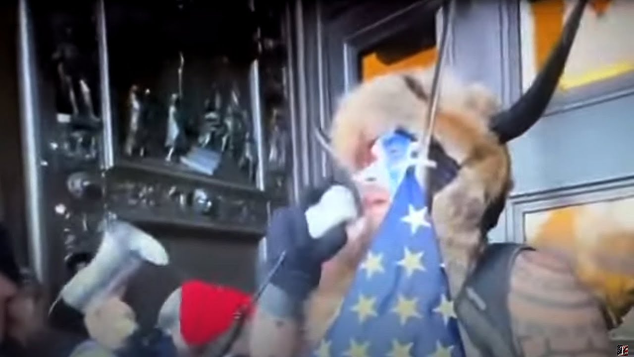 QAnon-Shaman Asks J6 Protestors To Go Home - YouTube