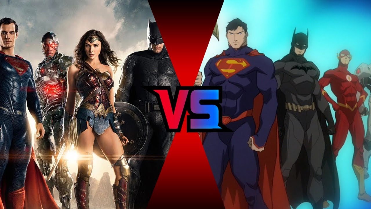 The DCEU Compared To DC Animated - YouTube