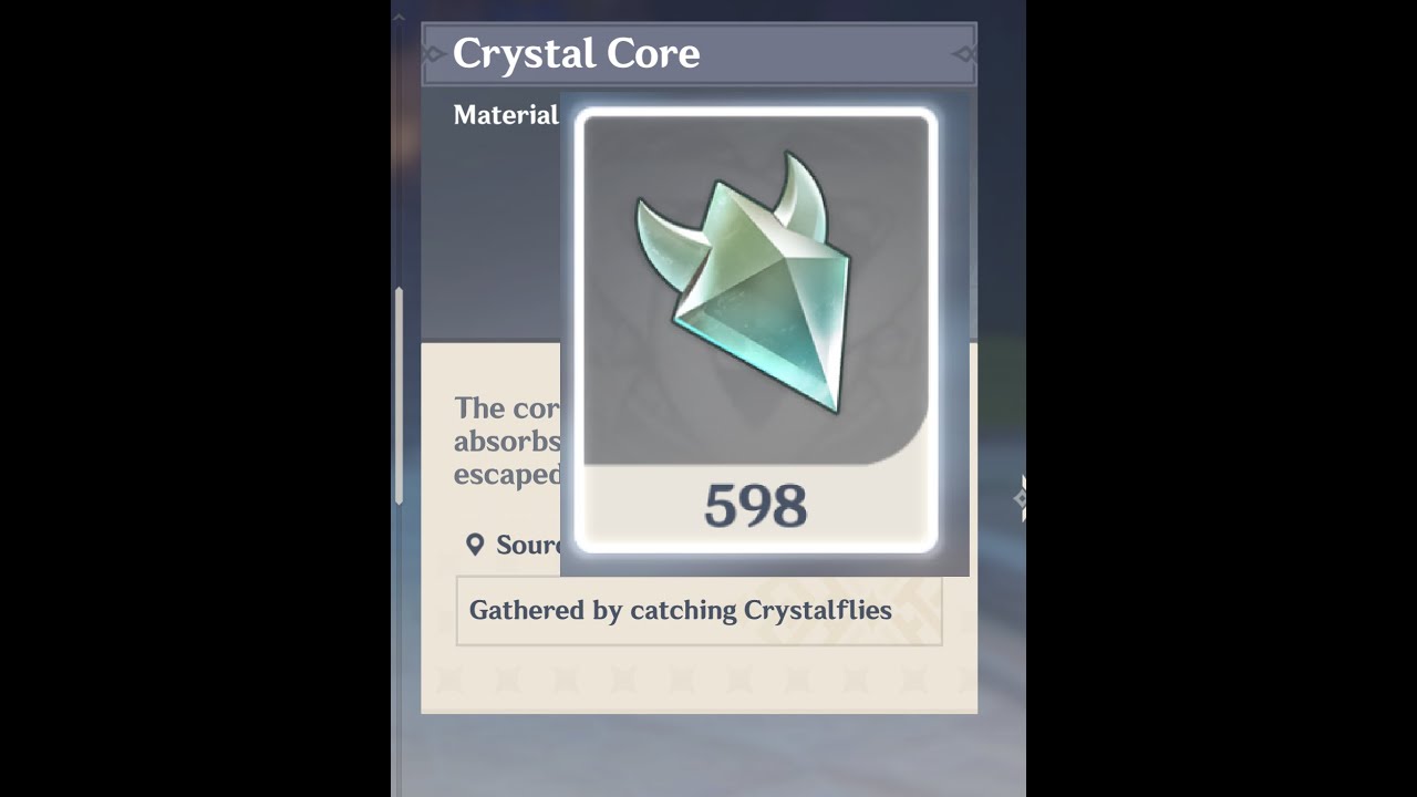 The Best Crystal fly / Crystal Core Farming Route! Almost 60 cores in ...