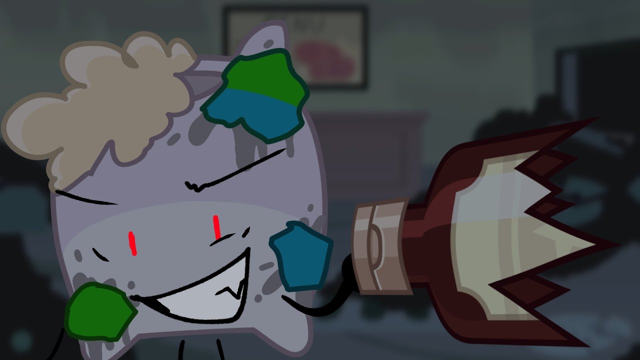 from the mouth of the cauterized ragdoll.... (bfdi:tpot pillow anim ...