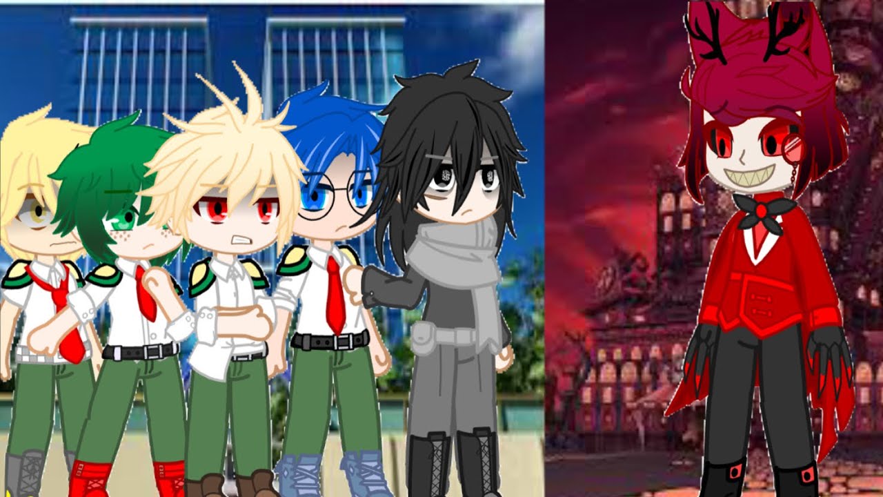 Alastor gets trapped in the MHA universe (My hero academia & Hazbin ...