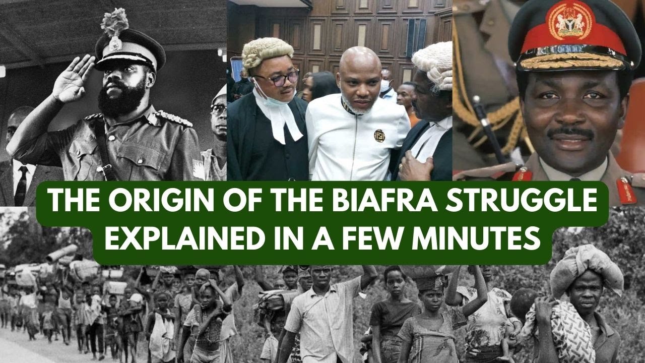 History of the Nigeria Biafra Conflict Explained in 10 Minutes ...