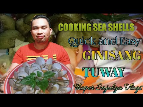 Cooking Sea Shells|Ginisang Tuway|Quick and Easy|it's Yummy 😋😋💕🇵🇭💕🧑‍🍳 ...