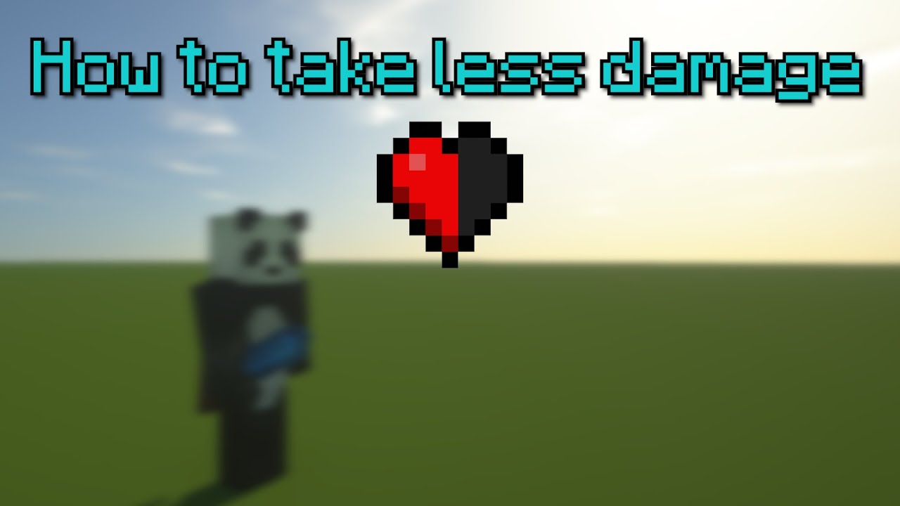 How to take less damage - YouTube