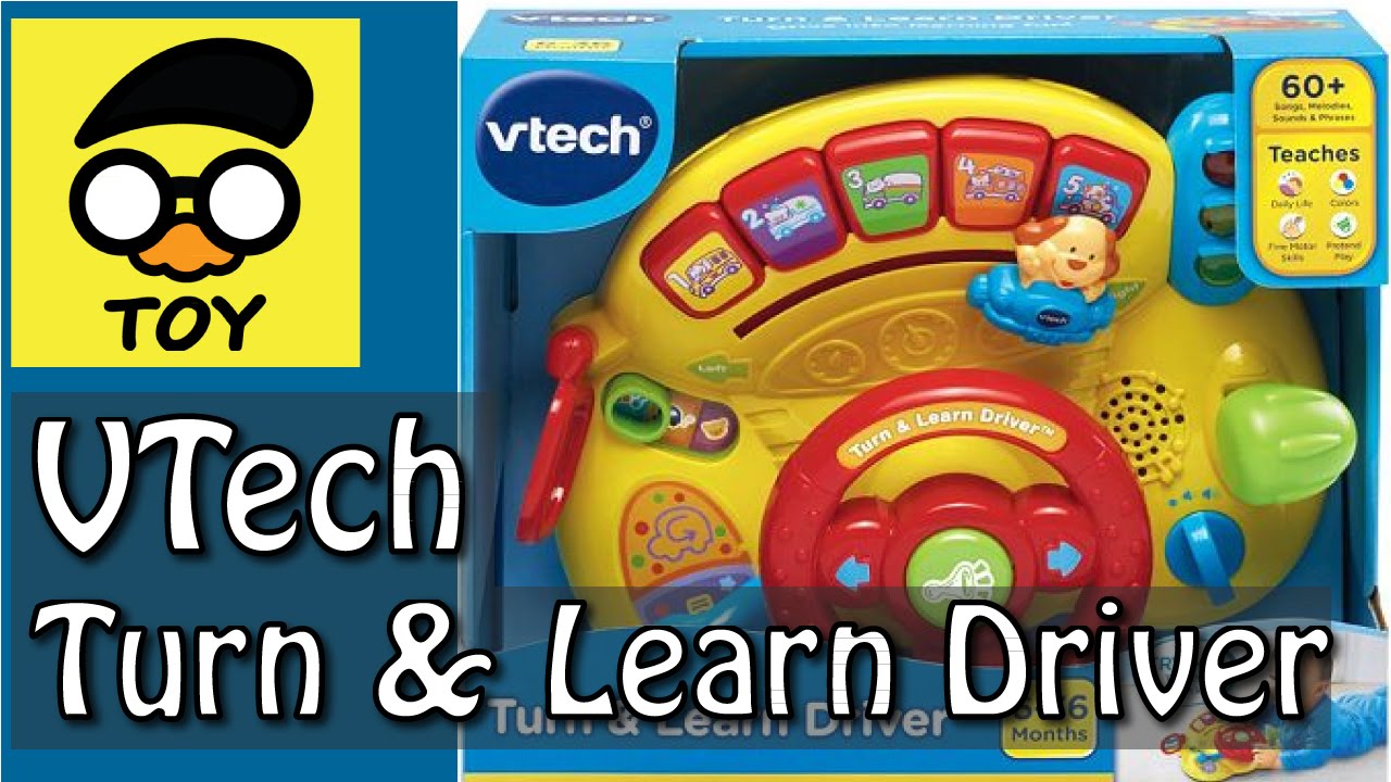 Makers Toy!! - VTech Turn & Learn Driver - YouTube