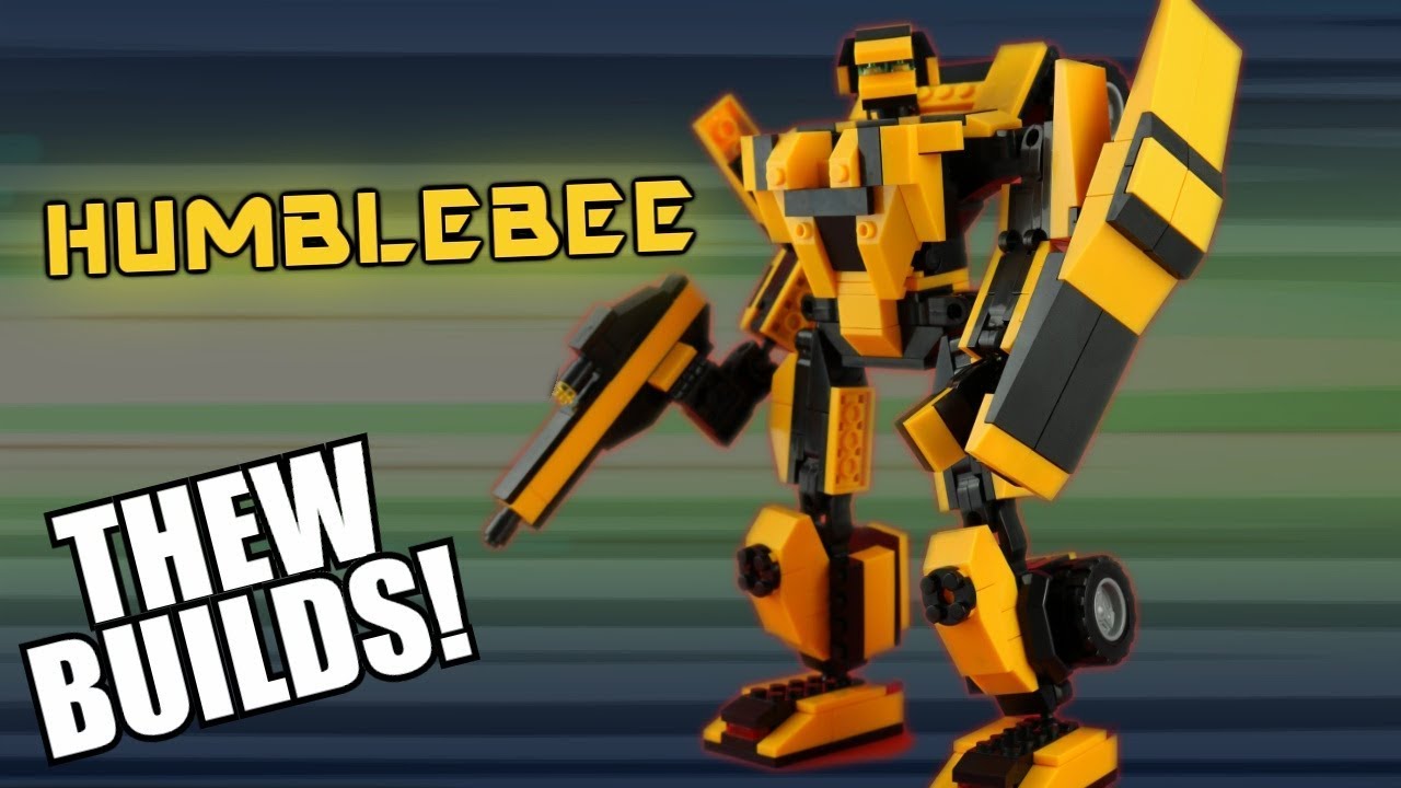 Thew Builds "Transformative Robot" Humblebee!! KO Lego Transformers ...