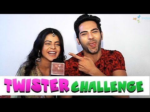 Ankit Bathla and Jigyasa Singh take up the Twister Challenge