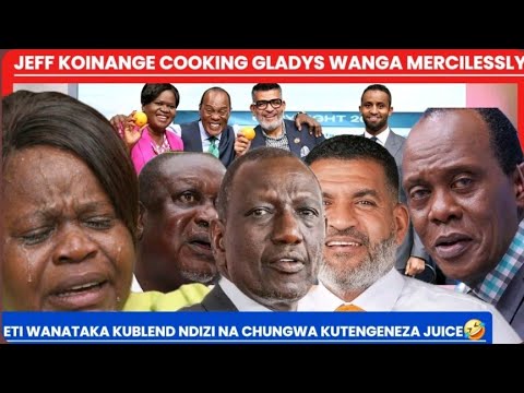 💥🔥KUMECHEMKA🤣JEFF KOINANGE COOKING GLADYS WANGA AND MOMBASA GOVERNOR MERCILESSLY LIVE ON TV