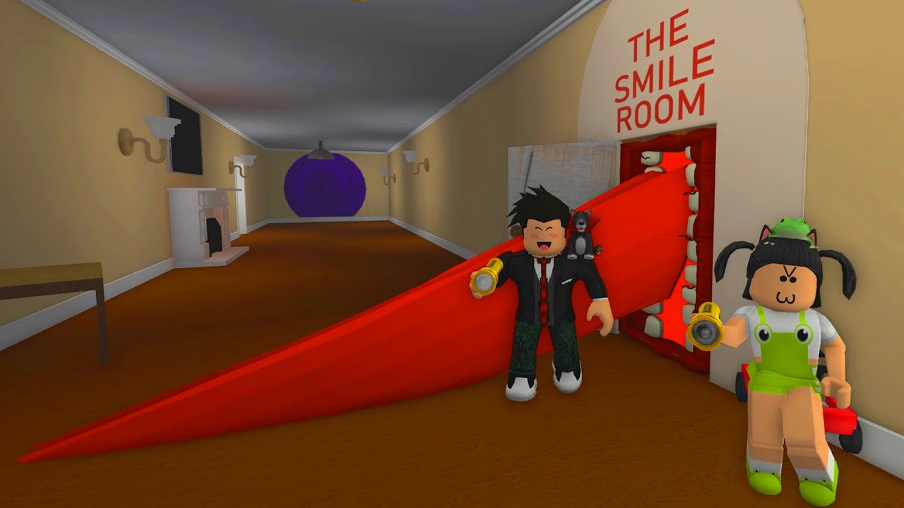A SALA DO SORRISO MALVADO | Roblox - The Smile Room - YouTube