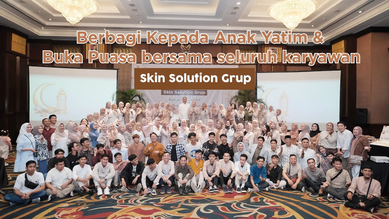 Berbagi Bersama Anak Yatim Dan Buka Bersama Seluruh Karyawan Skin Solution Grup - YouTube