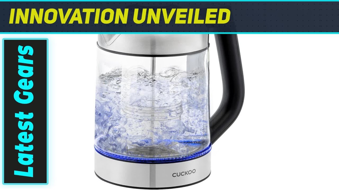 CUCKOO Electric Tea Kettle: The Ultimate Tea Experience - YouTube