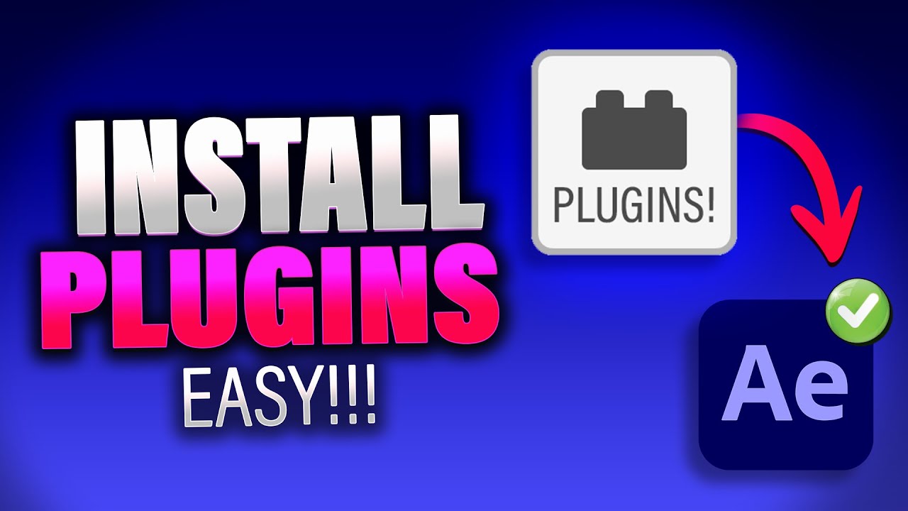 How to Install After Effects Plugins My FAVORITE Plugin to Use RIGHT ...