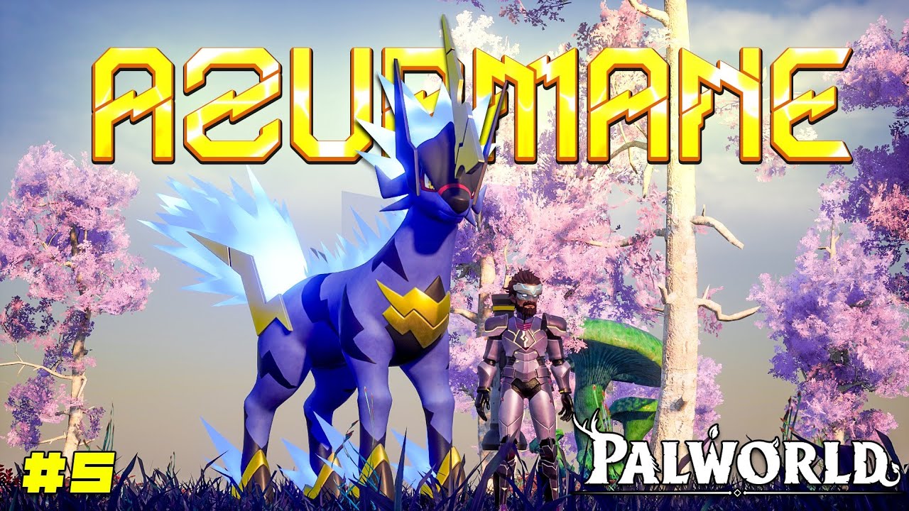 I Captured " Azurmane " BOSS | Palworld In Telugu | #5 | Raju Gaming ...
